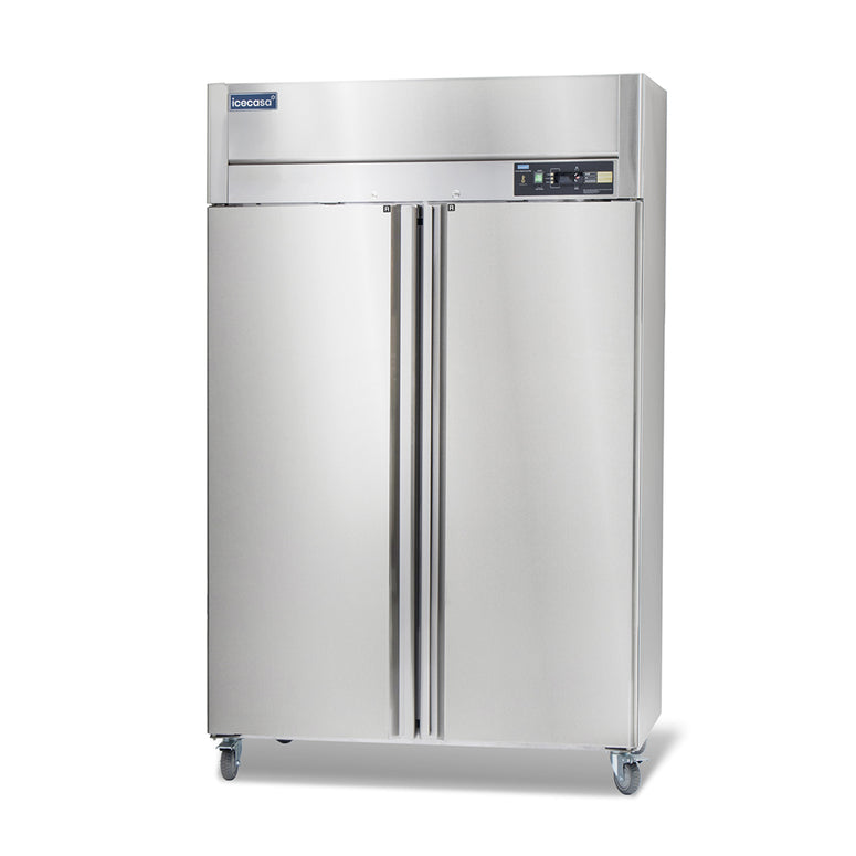 ICECASA 72 Inch Commercial Refrigerator Freezer Combo, Restaurant 3 Do